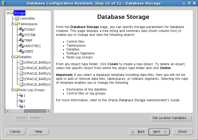 Even This Will Pass Away Creating A Database Using Database Configuration Assistant